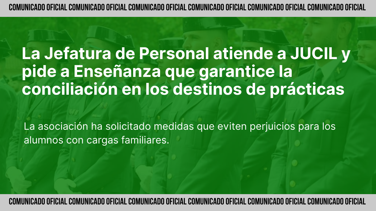 La Jefatura de Personal atiende a JUCIL y pide a Enseñanza garantizar ...